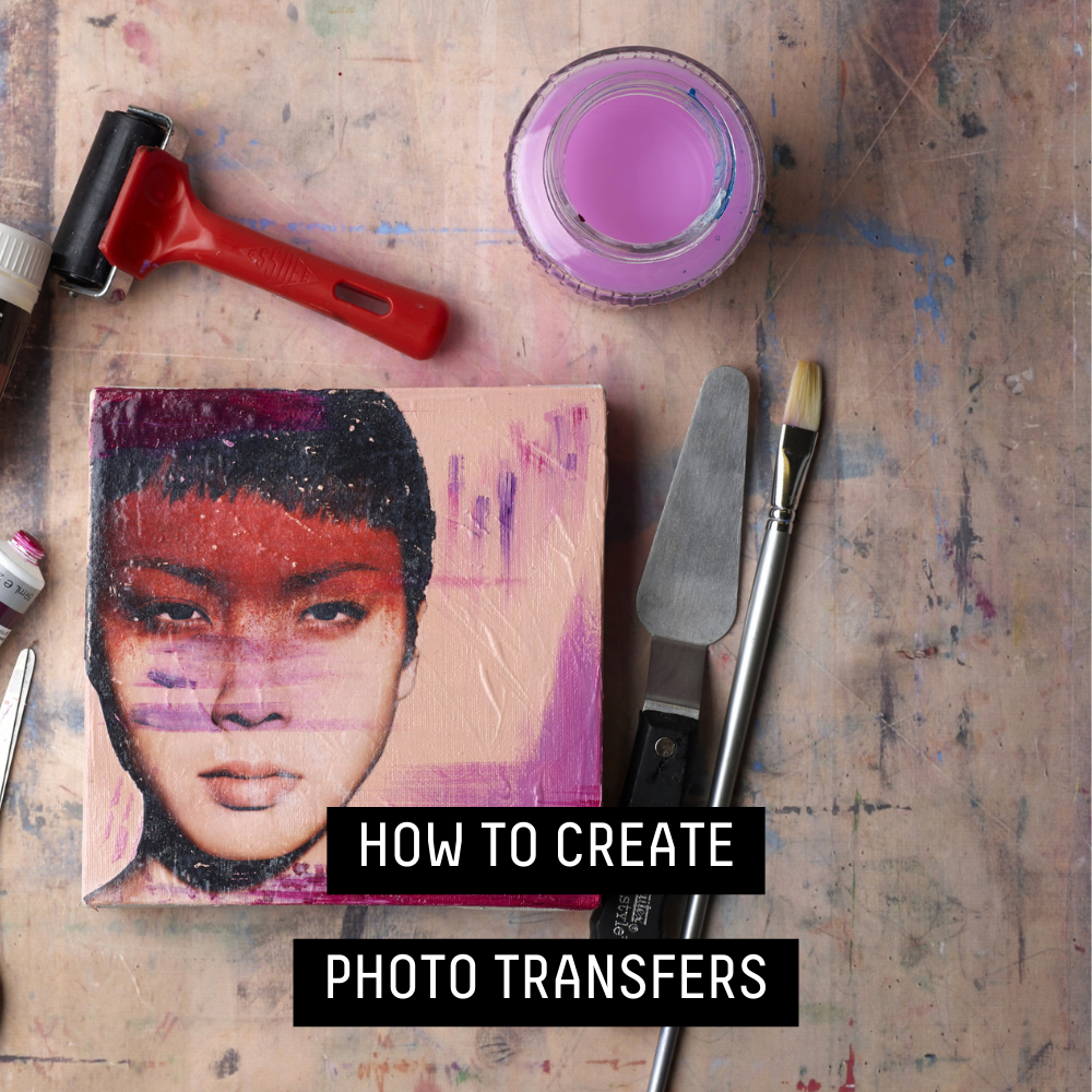 Photo Transfer Techniques – Liquitex UK
