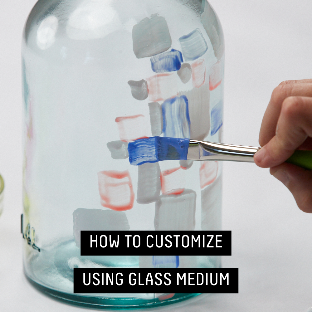 HOW TO CUSTOMIZE USING GLASS MEDIUM – Liquitex UK