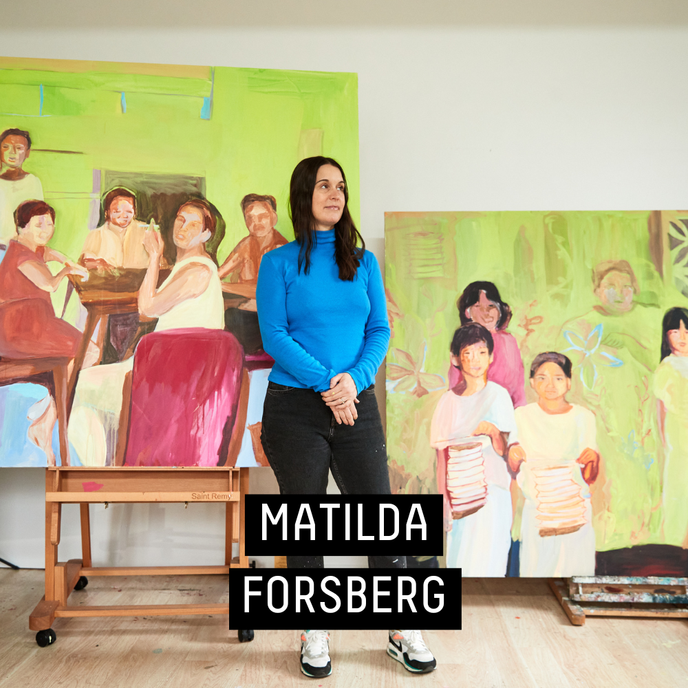 Matilda Forsberg - Artist Residency – Liquitex UK