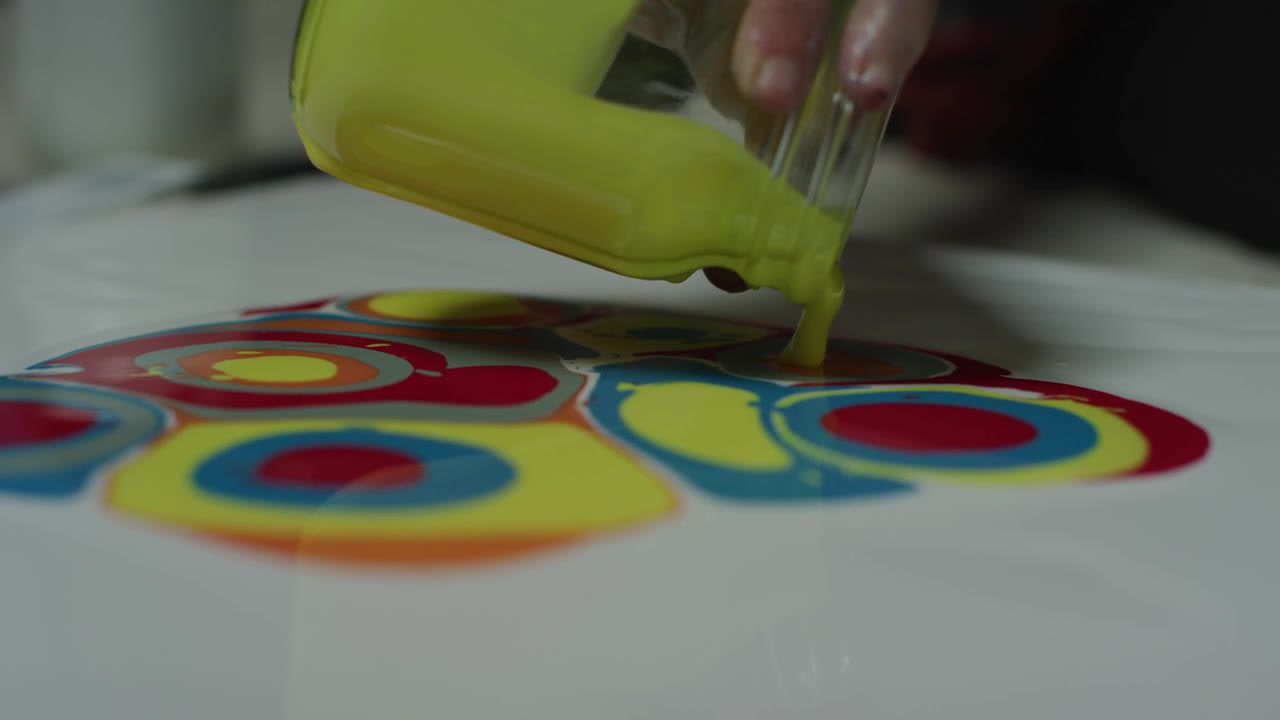 PUDDLE POUR WITH LIQUITEX BASICS AND MATTE POURING MEDIUM – Liquitex UK